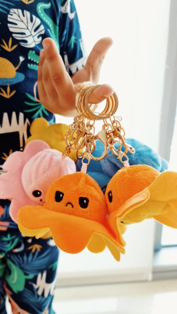 Keychain Reversible Octopus in USA | Squishmallow Keychains | Animal ...